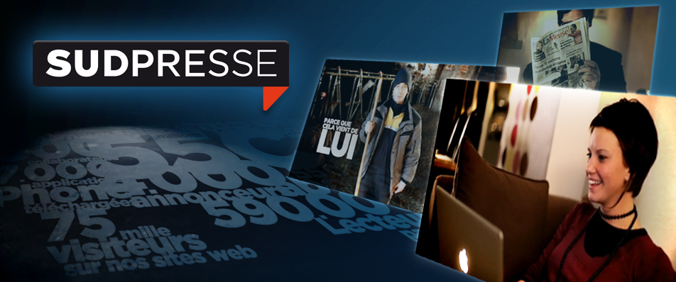 Une Campagne Pub Pour Sud Presse | ProduWeb